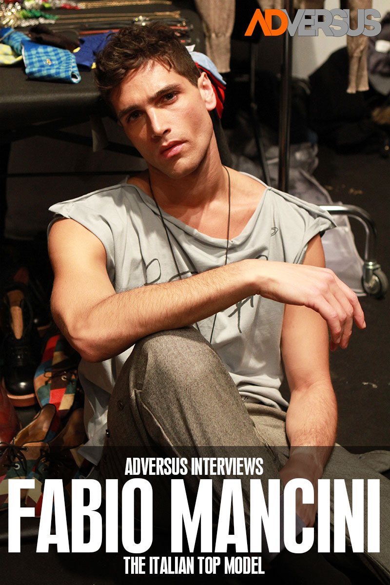Fabio Mancini, topmodel. Een exclusieve backstage video reportage ...