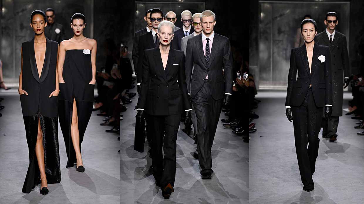 De nieuwe modecollectie van Tom Ford voor winter 2025 2026